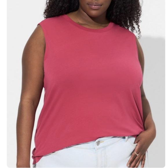 torrid | Tops | Torrid Vintage Cotton Jersey High Neck Tank | Poshmark